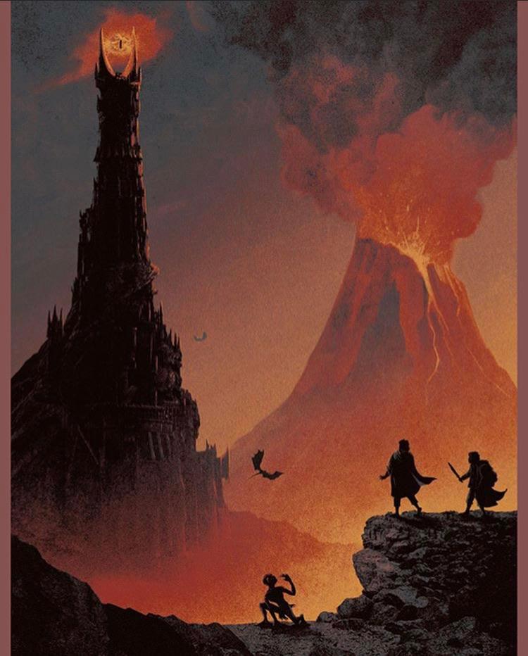 The Journey to Mount Doom by Matt Ferguson | Scrolller