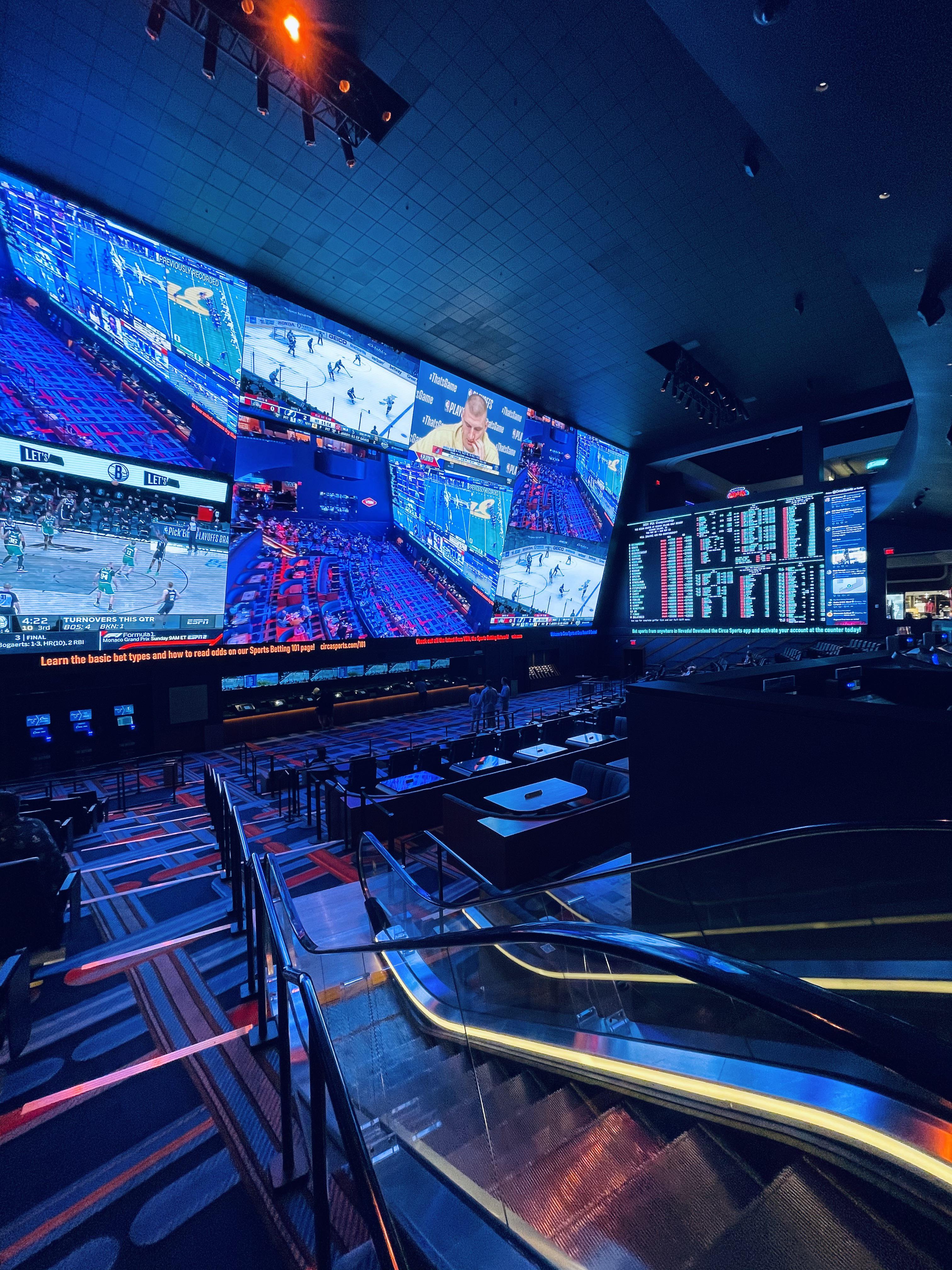 The Largest Sportsbook in the World Looking Like the Command Center | Scrolller