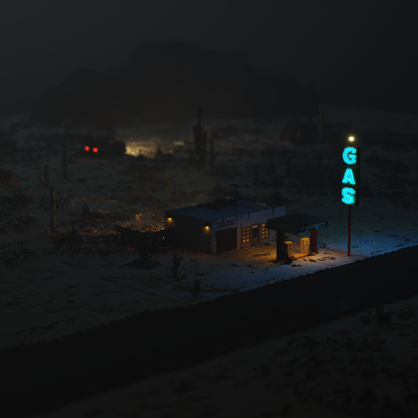 The Lonely Station ⛽️ | Scrolller