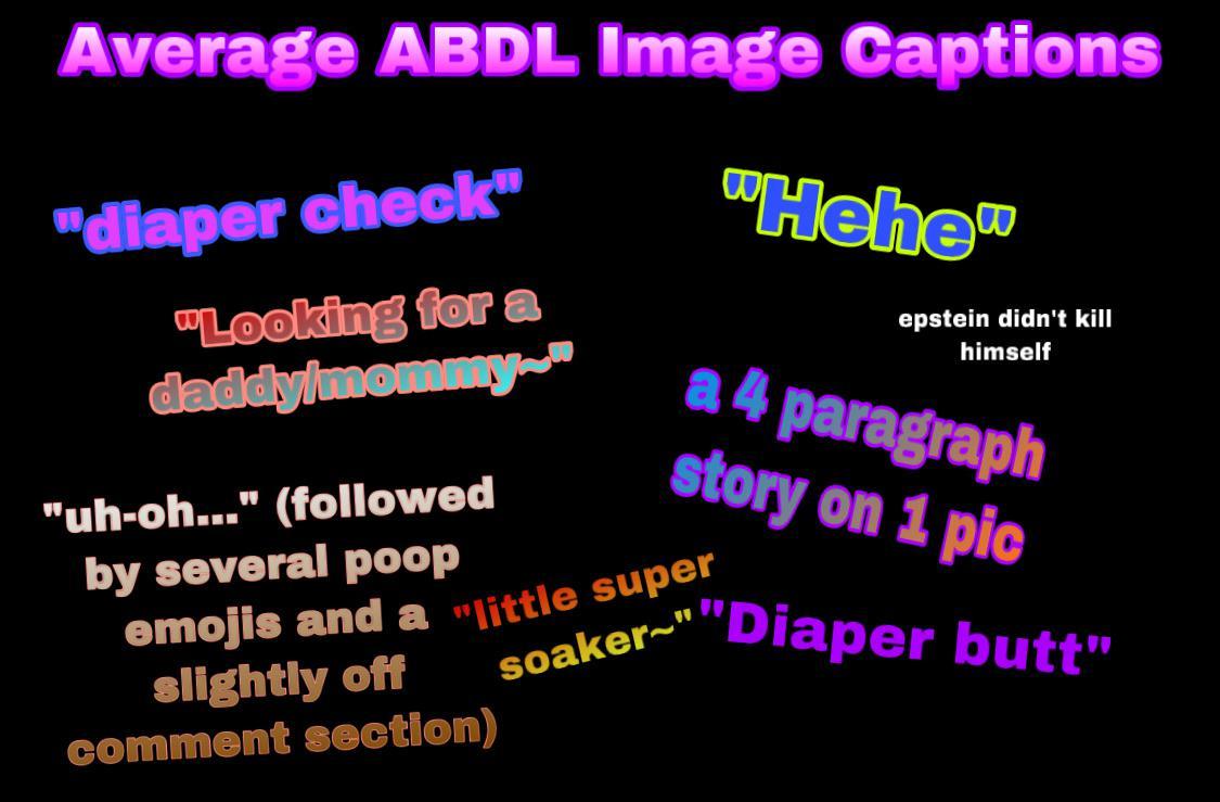 The Many Captions Of Instagram Abdl Photos Scrolller