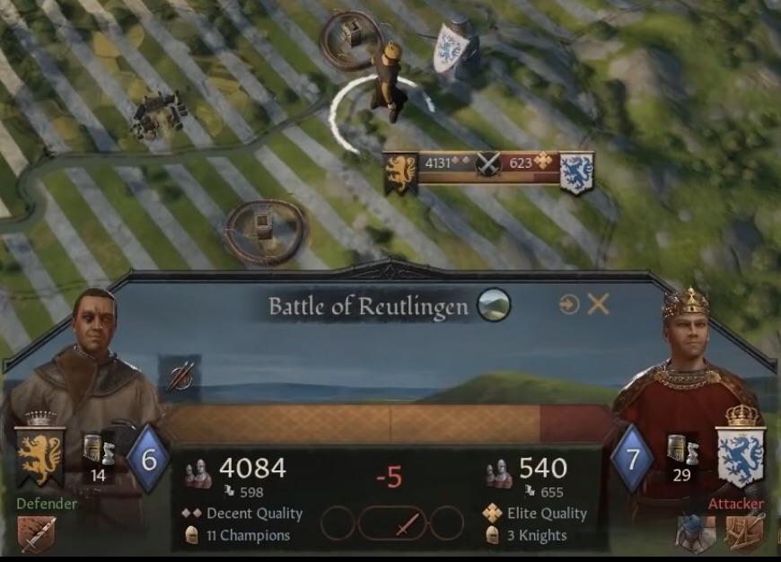 The new battle interface in ck3 | Scrolller