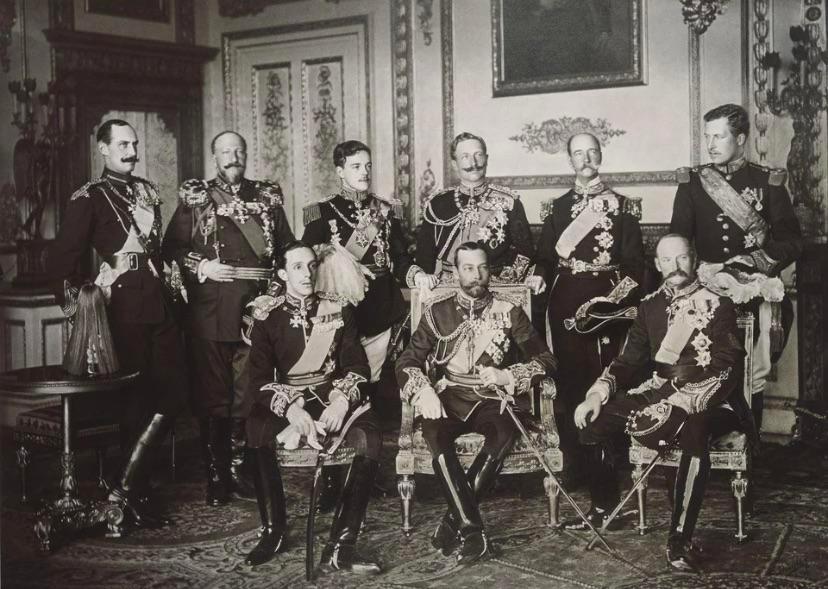 The nine Kings and Emperors of Europe gather for the first and last ... The nine Kings and Emperors of Europe gather for the first and last ...