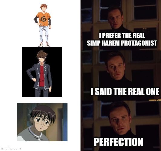 The OG Harem Protagonist Simp | Scrolller