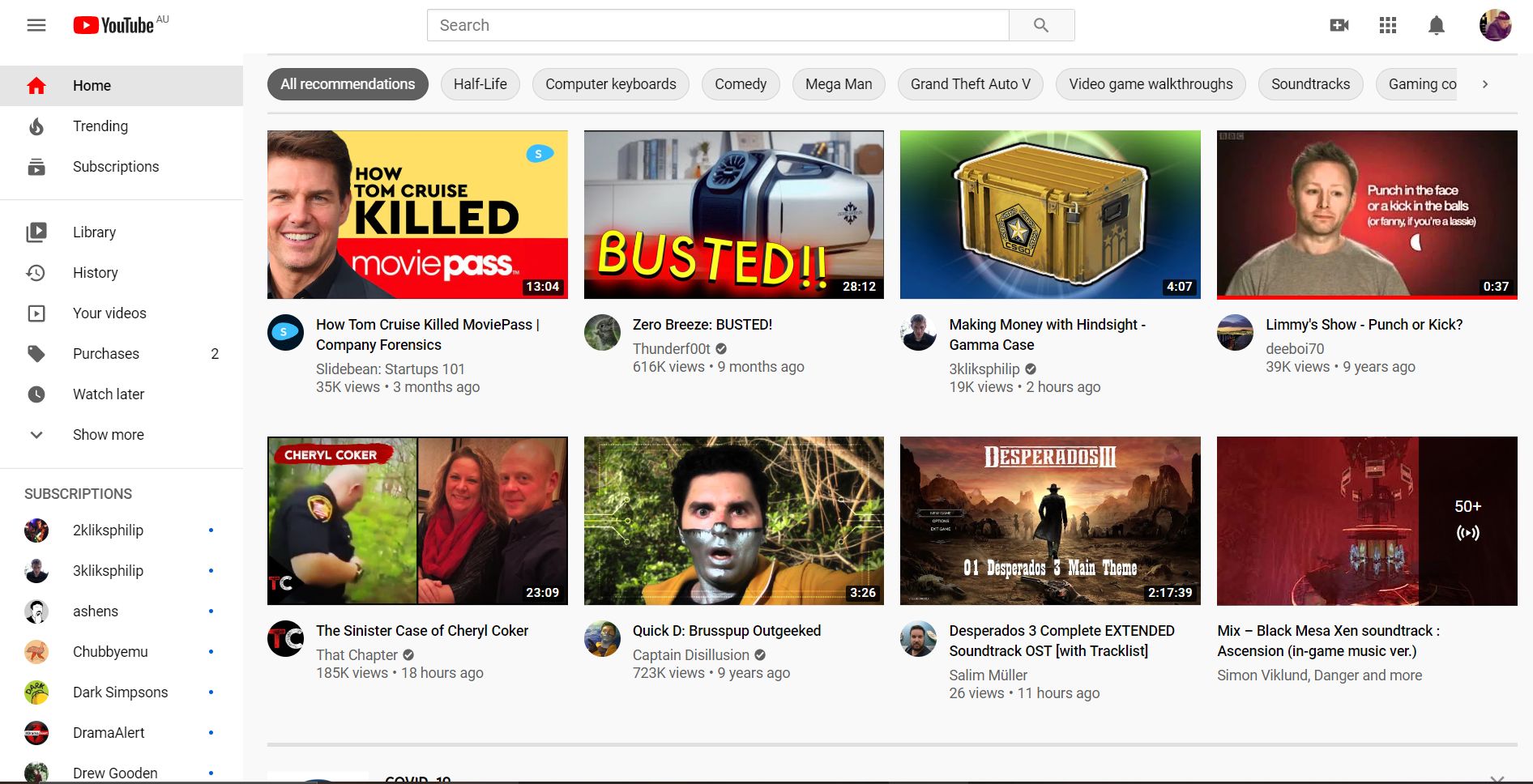 The OG YouTube layout is gone. Press F to pay respects, my friends. | Scrolller