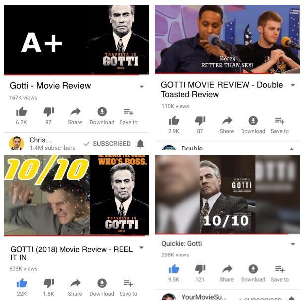 The only reviews that matter! Fuck Rotten Tomatoes! | Scrolller