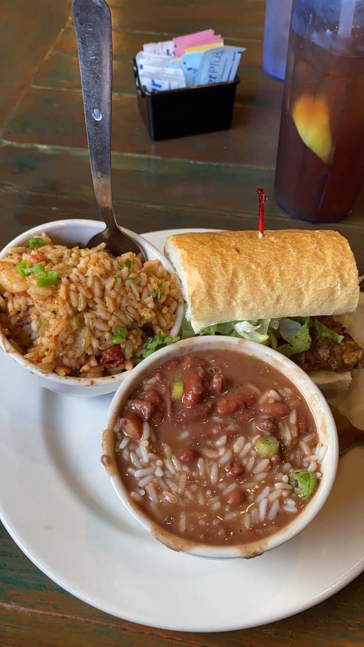 The other Louisiana holy trinity: Roast Beef PoBoy, Jambalaya & Red Beans. # ...
