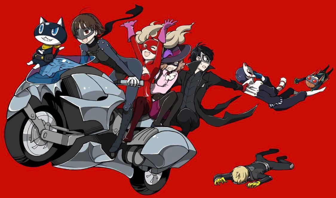 The Phantom thieves riding Johanna together | Scrolller