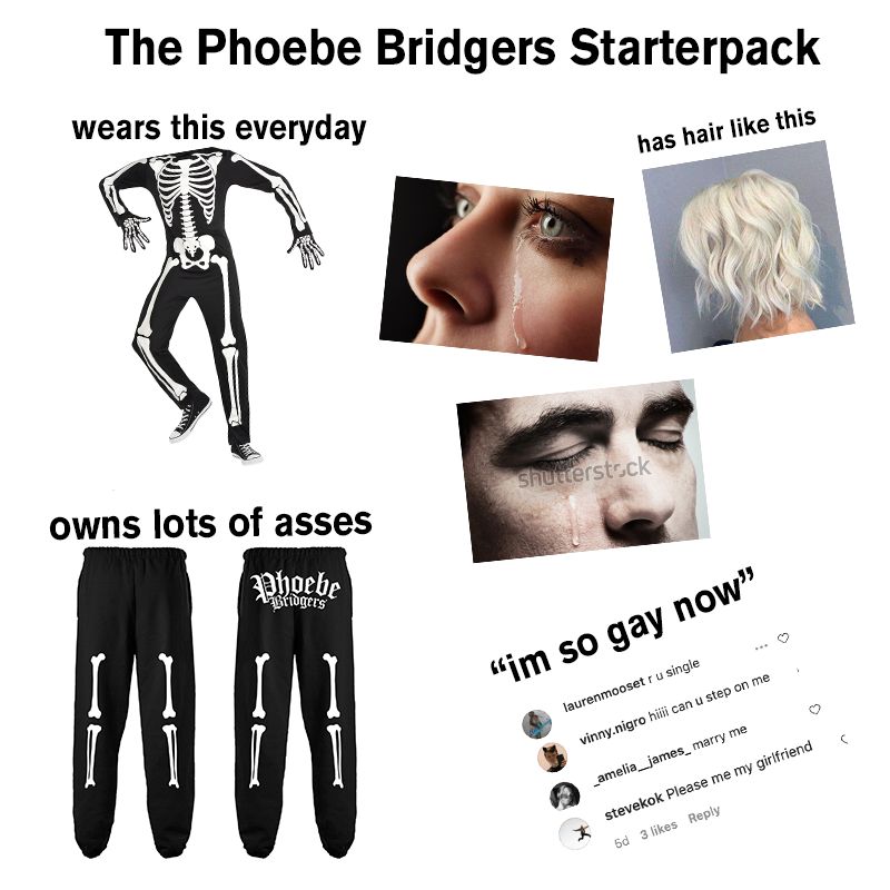 The Phoebe Bridgers Starterpack | Scrolller