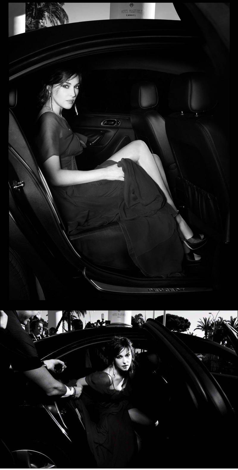 The Queen in the limo. | Scrolller