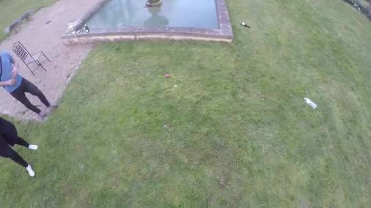 The rare Complete Submersion captured by drone. | Scrolller