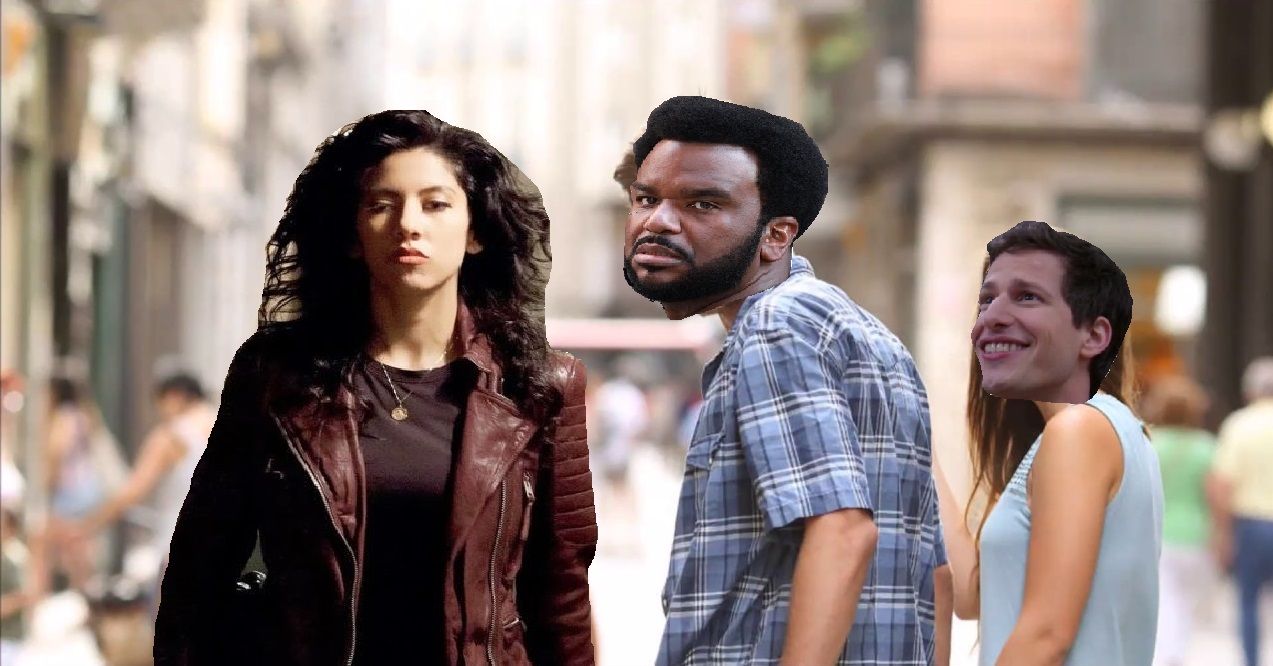 The real Nine Nine love triangle. (Made with pro like paint skills.) | Scrolller