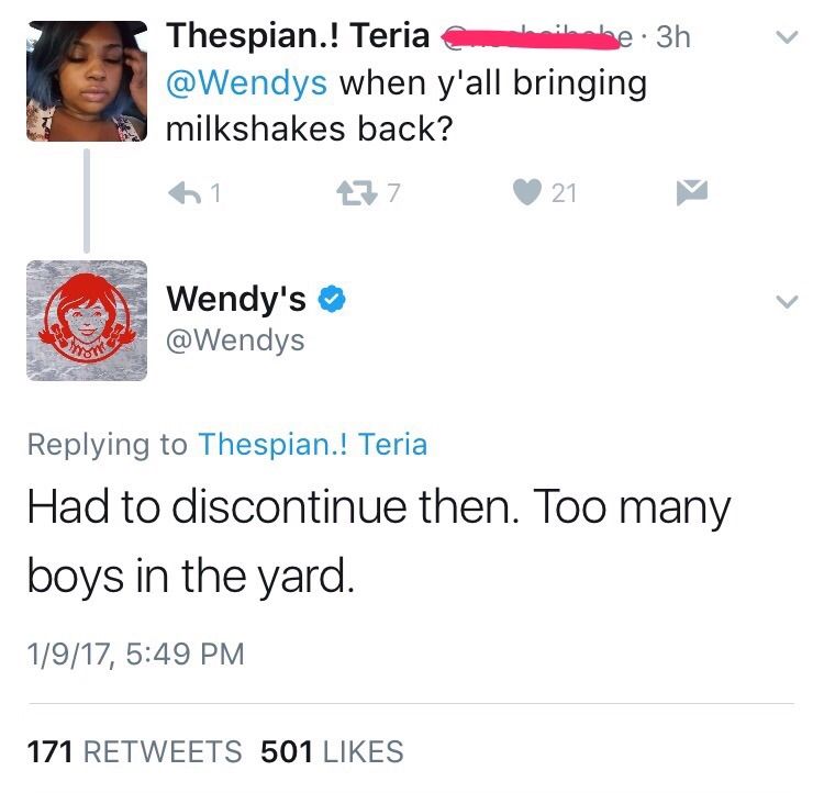 The real reason why the Wendy's milkshake was discontinued | Scrolller