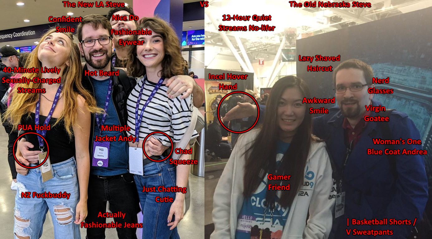 The Realest LA vs Nebraska Steve Meme | Scrolller