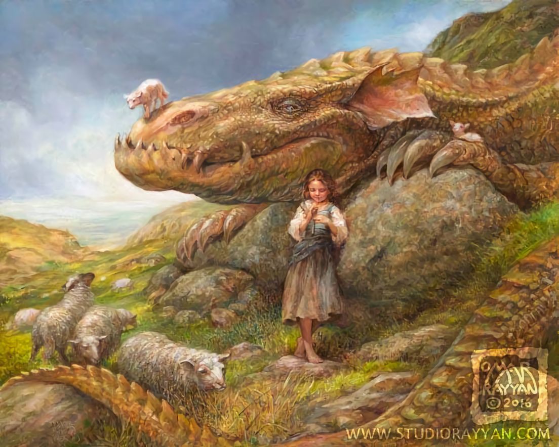 The Shepherdess by Omar Rayyan | Scrolller