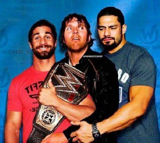 The Shield goofing around | Scrolller