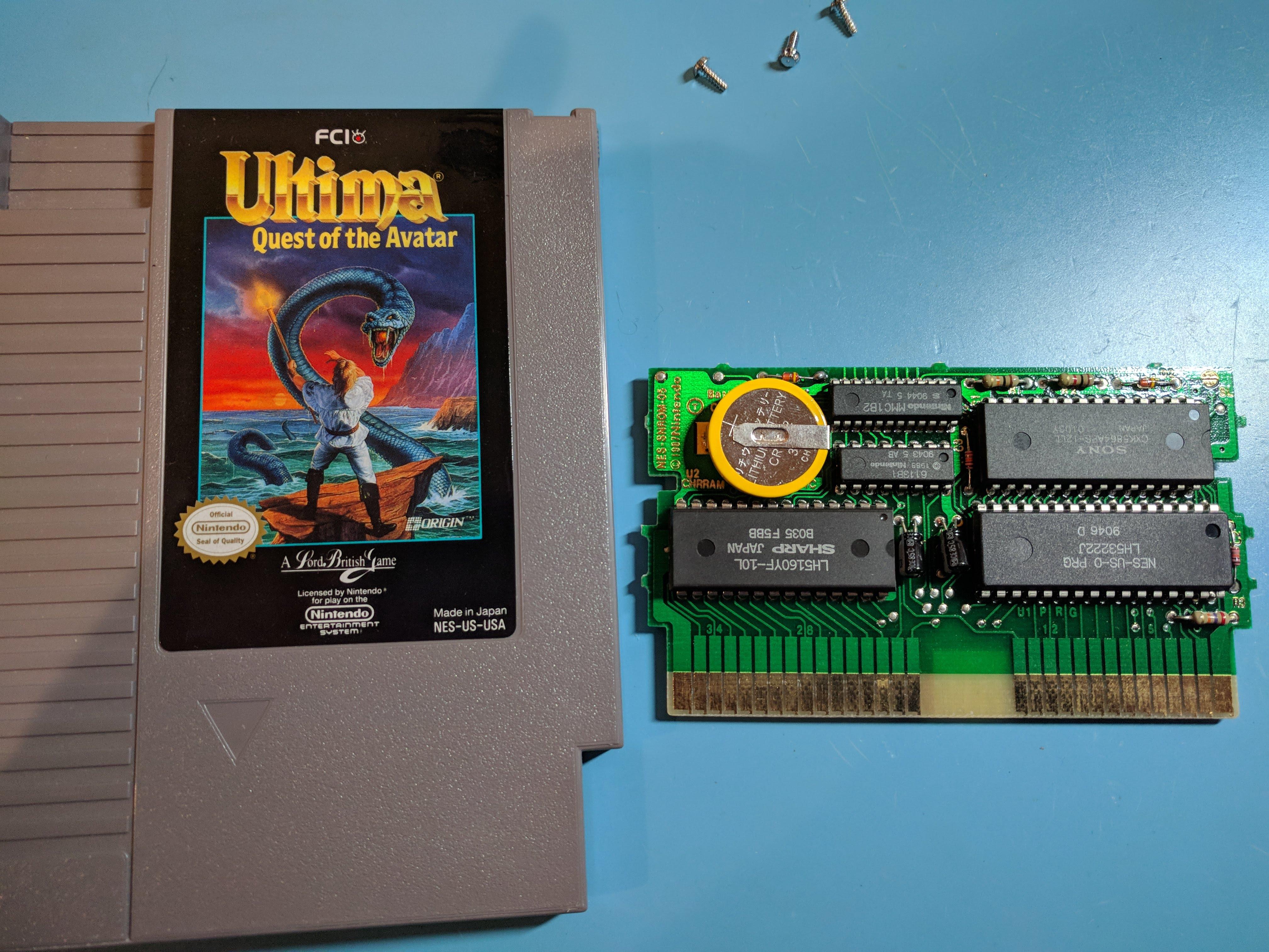 The shiny inside of Ultima IV for the NES | Scrolller
