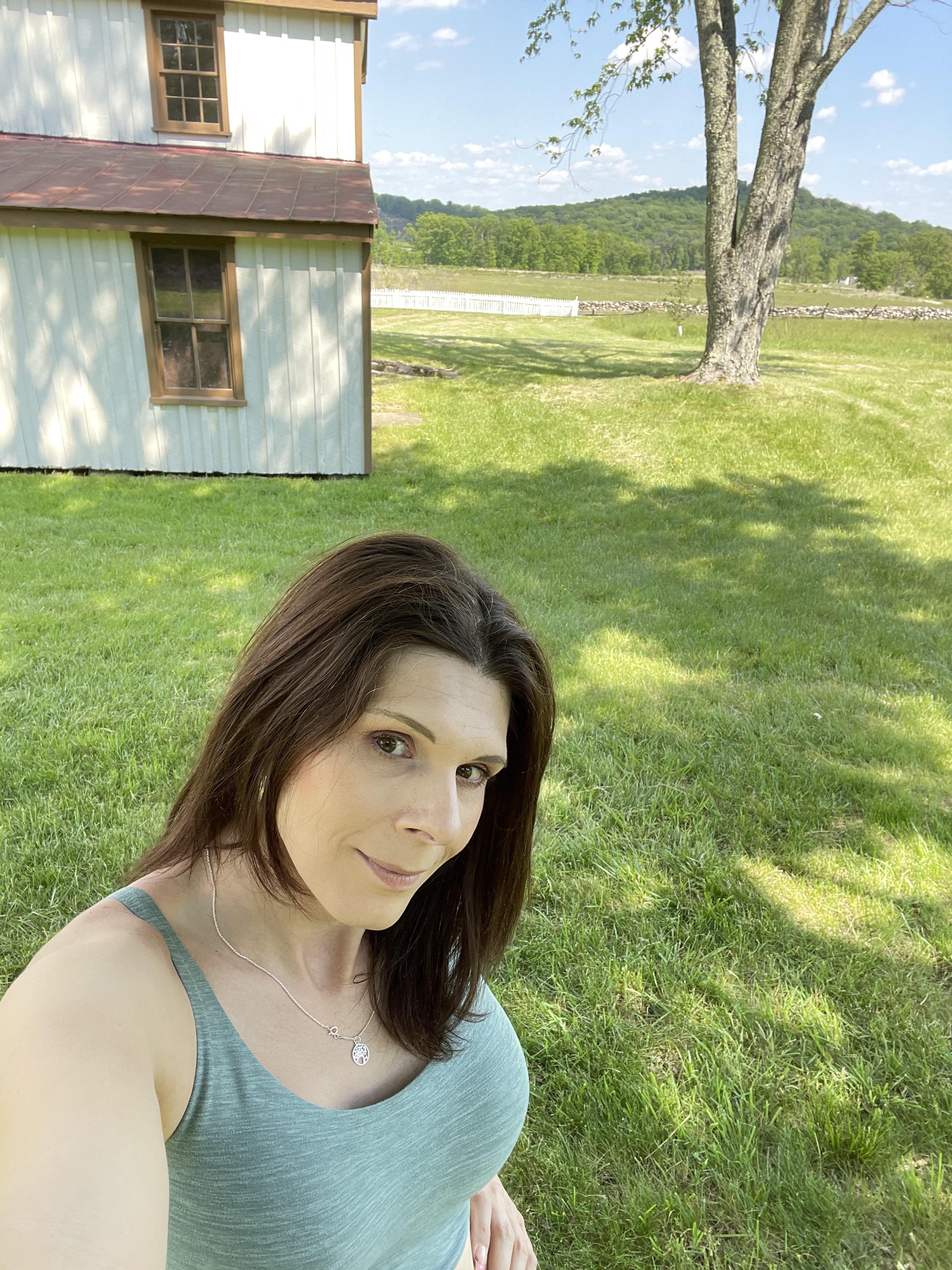 The Snyder Farmhouse & Big Round Top ~ Gettysburg | Scrolller