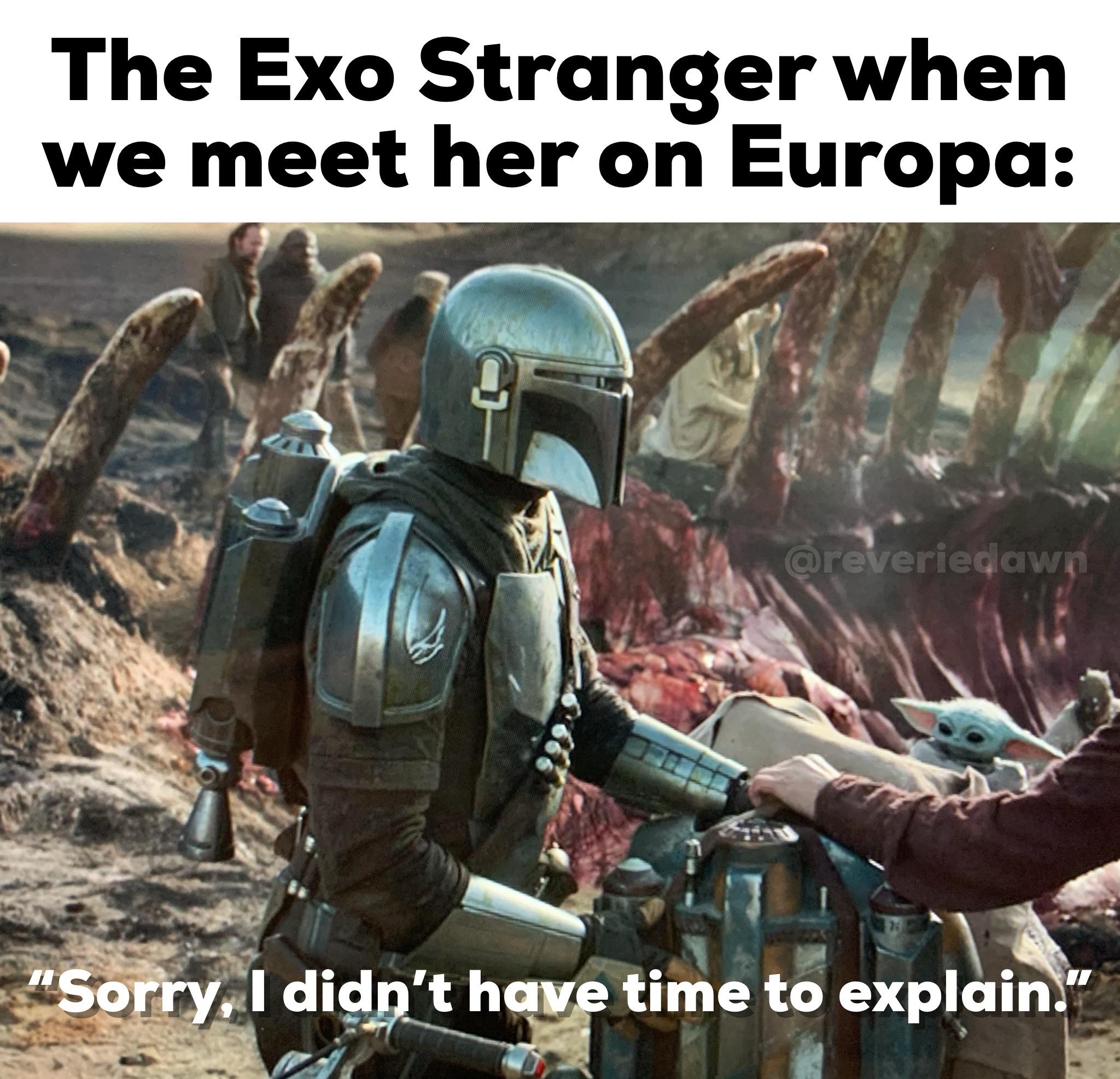 The stranger about to start dropping knowledge | Scrolller