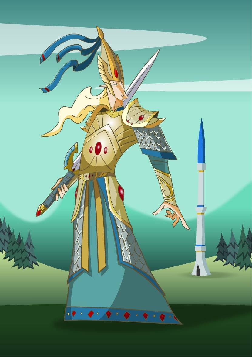 The Swordmaster of Hoeth by kEnn | Scrolller