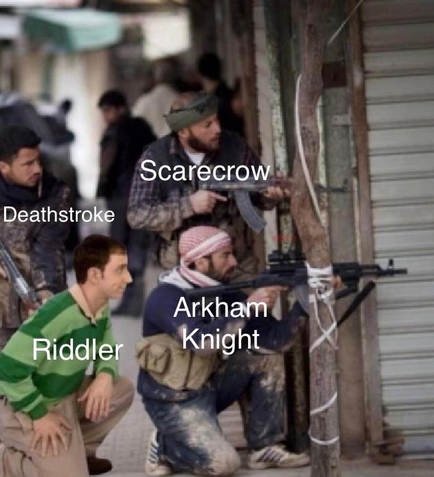 The takeover of Gotham in Arkham Knight | Scrolller