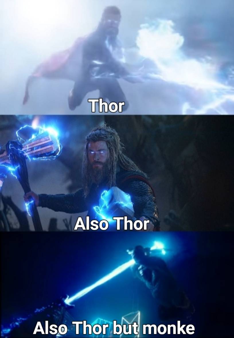 The three stages of Thor | Scrolller