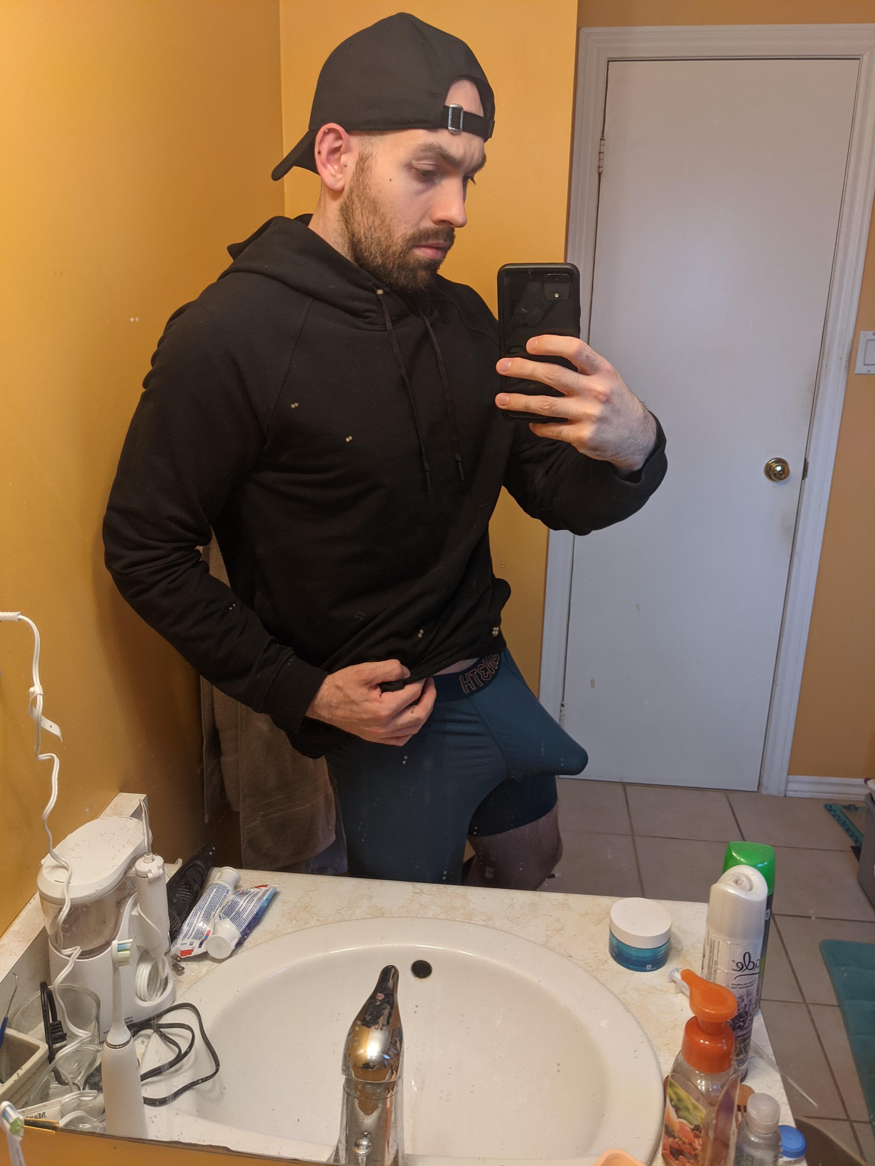 The view before you pull them down;) | Scrolller