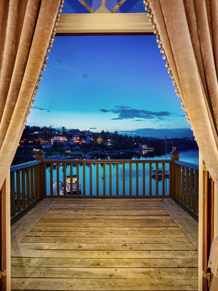 The view from a waterfront mansion in Oslo, Norway. [696x930] | Scrolller