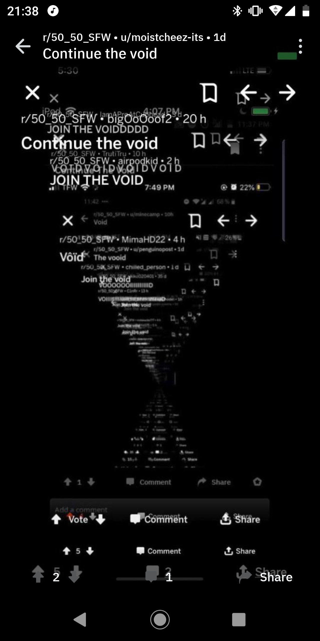 The void must continue.. | Scrolller