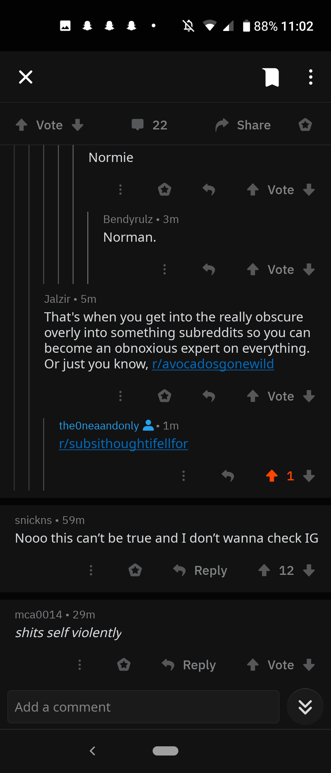 The weirdest subs i've ever been on | Scrolller