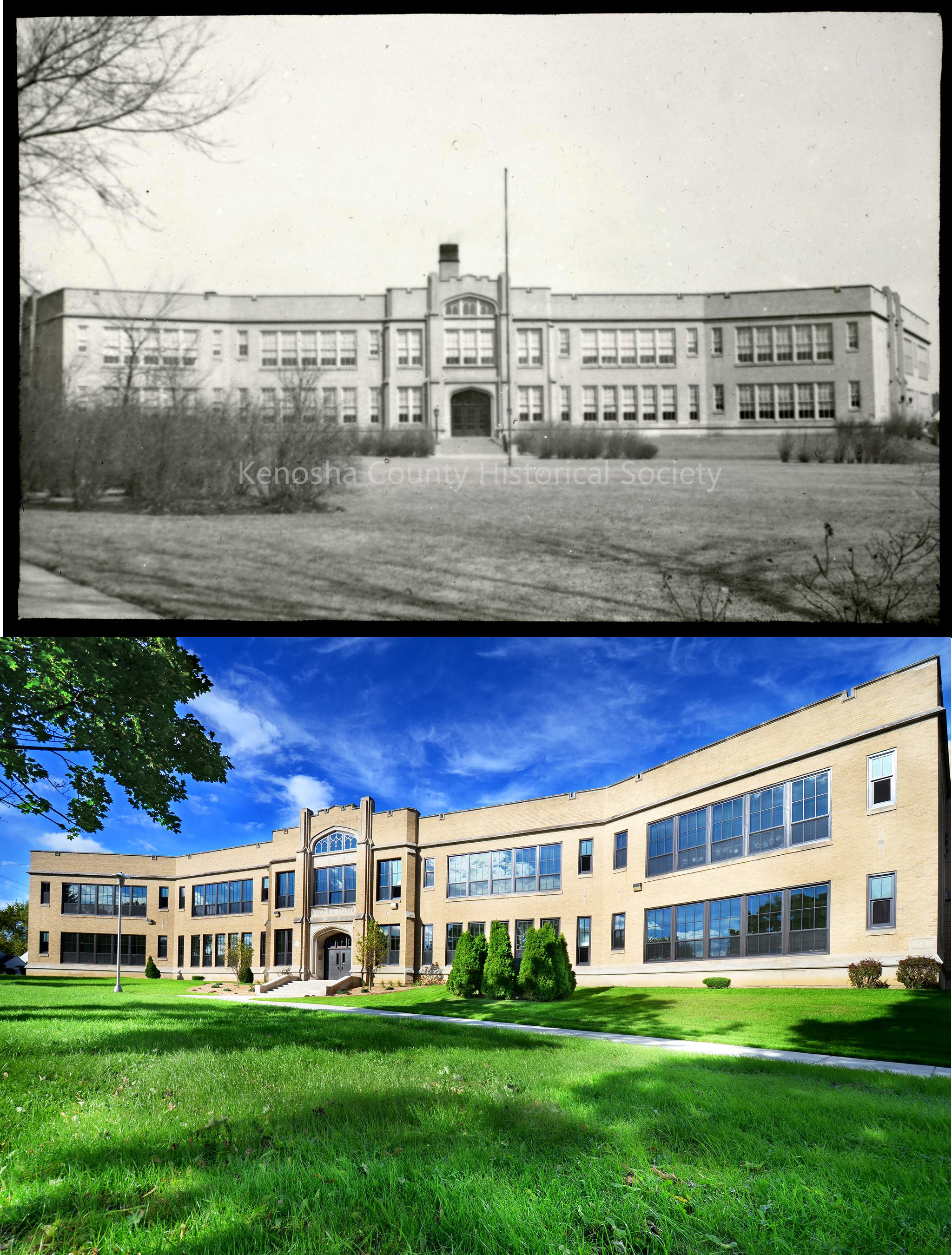 Then and now: Roosevelt School 1941 and maybe 2017 | Scrolller