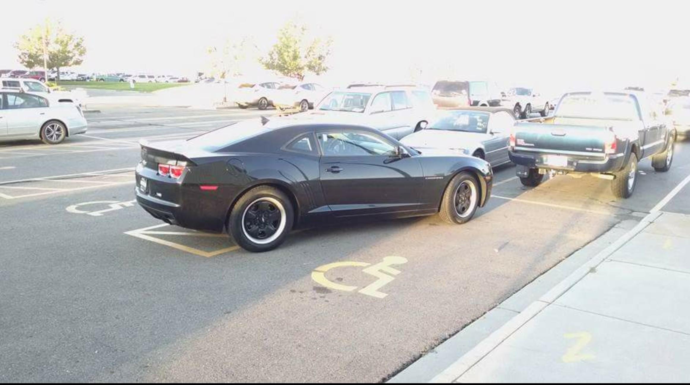 There Wasnt Even A Handicap License Plate Or A Handicap Parking Tag