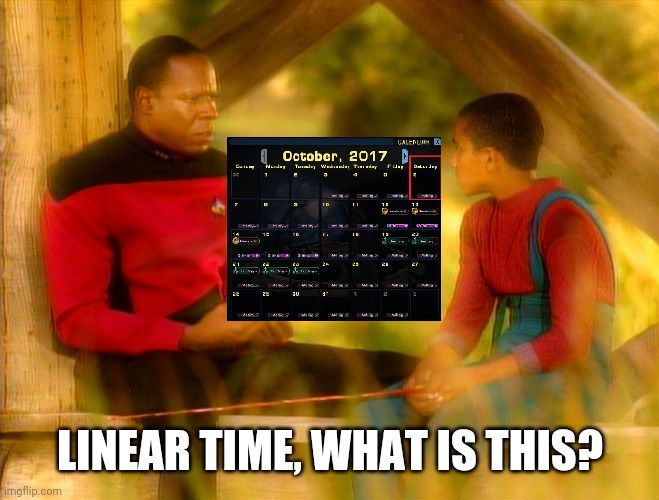 There's Only One Answer! STO Is Run By The Prophets! Why Else Would They Dislike The Calendar So ...