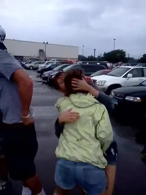 These two girls are so horny... they're embarrassing themselves in public [gif] | Scrolller