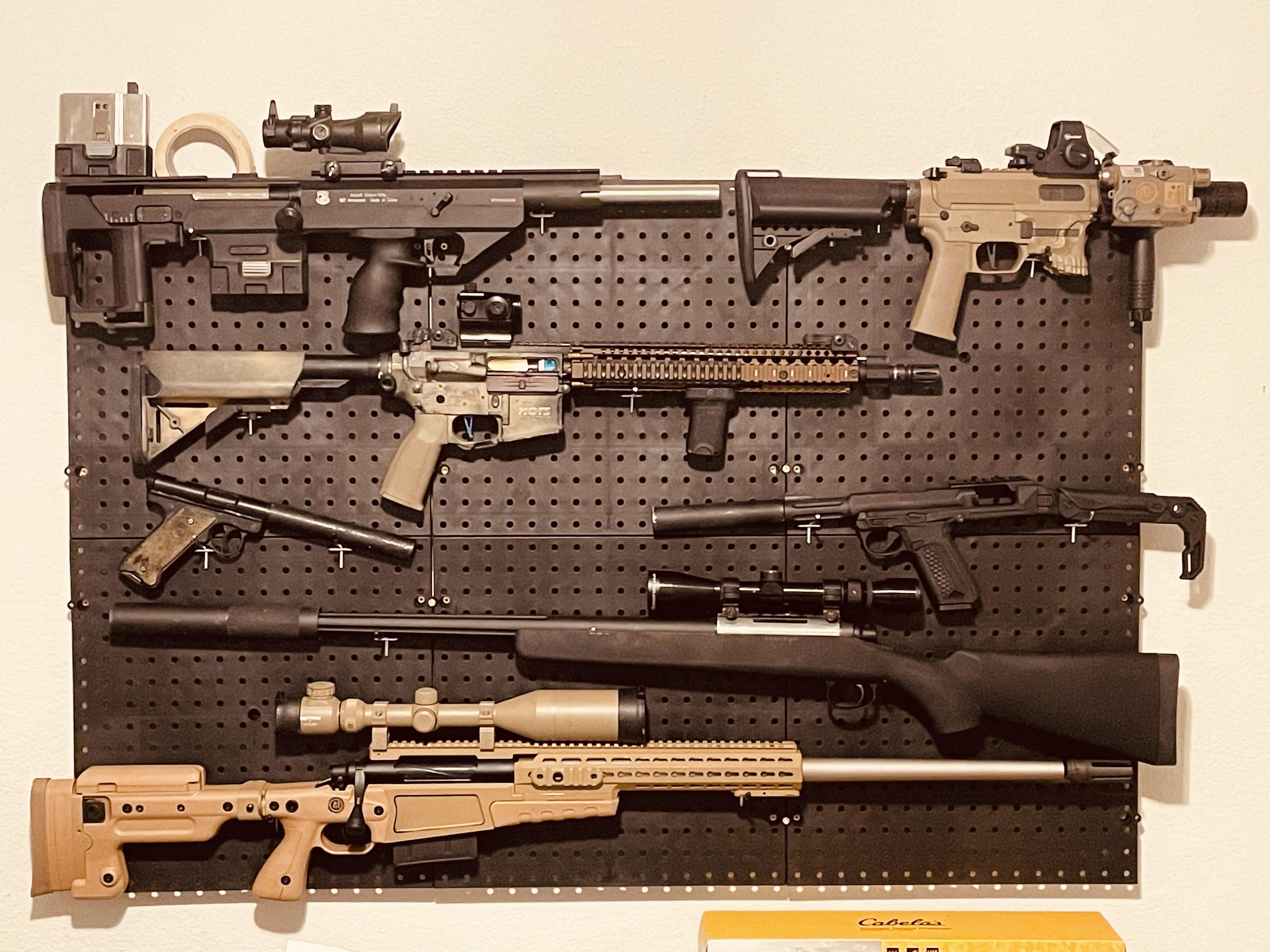 Things are always changing on the gun wall | Scrolller