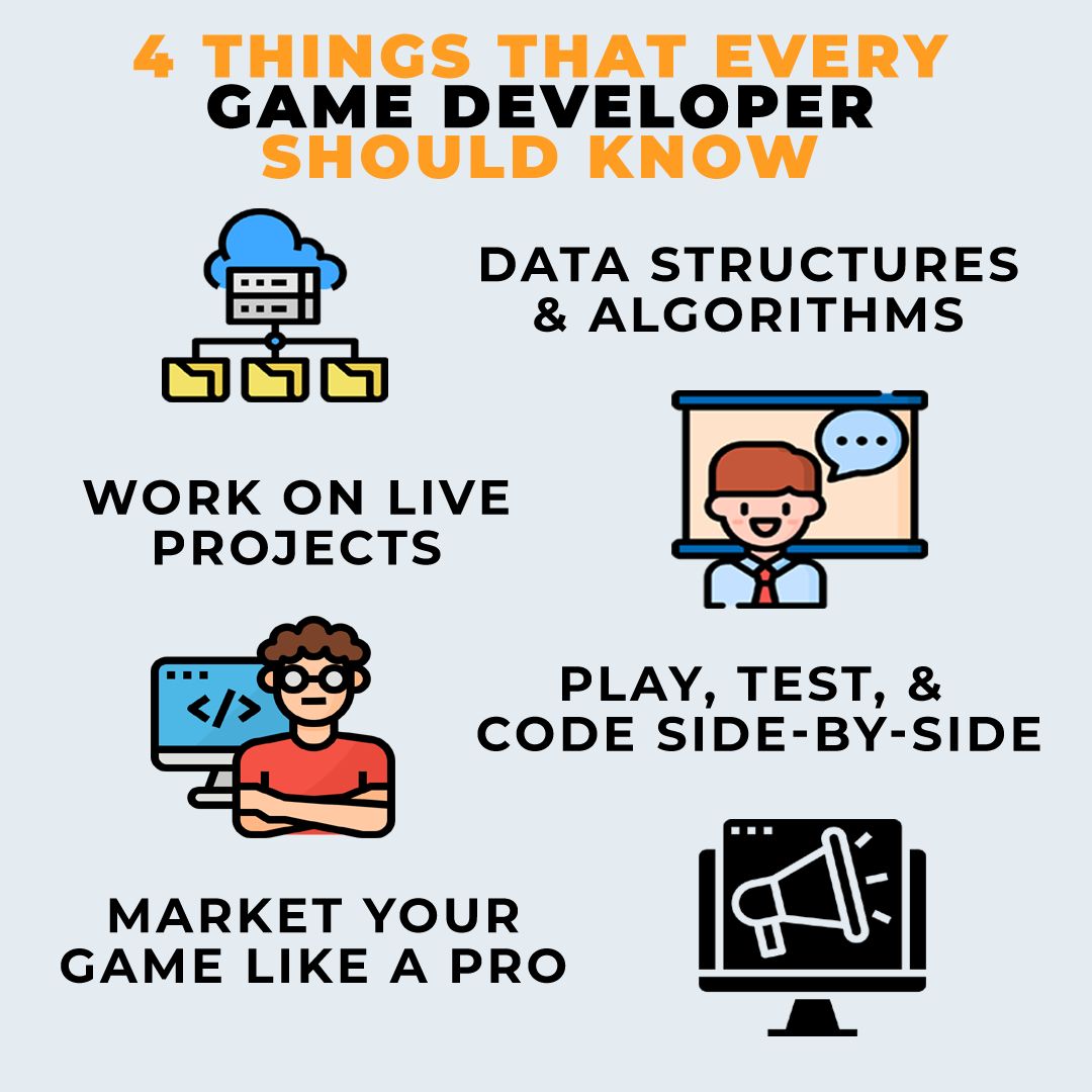 Things Game Developers Should Know | Game Developing Course | Scrolller