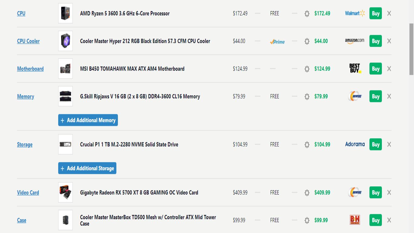 Thinking about using these parts to build my first gaming PC. | Scrolller