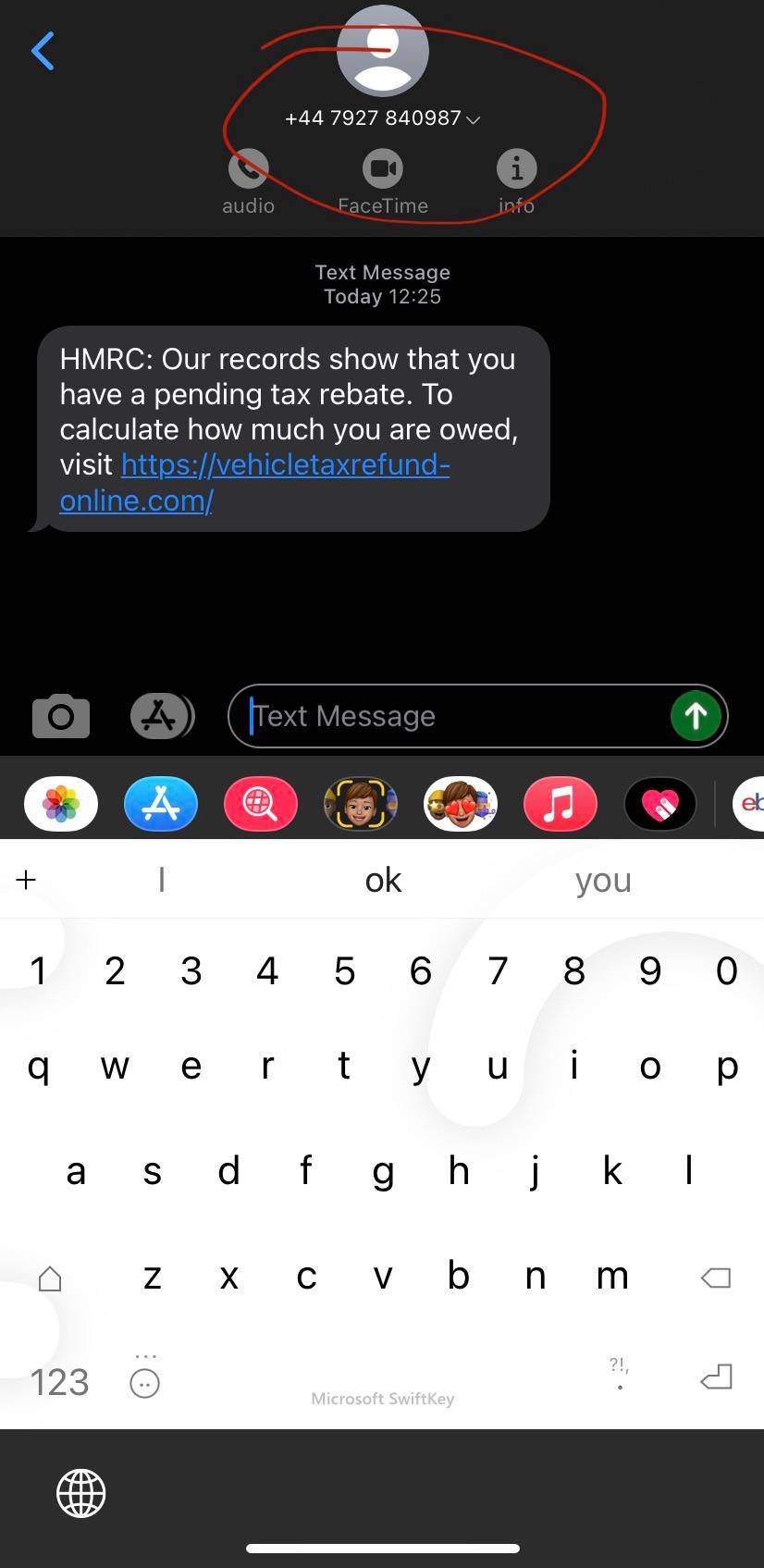 This ain't legit, here's the fools number. | Scrolller