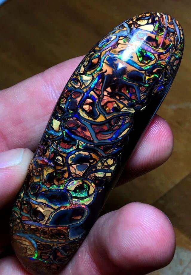 This gorgeous opal pattern. | Scrolller