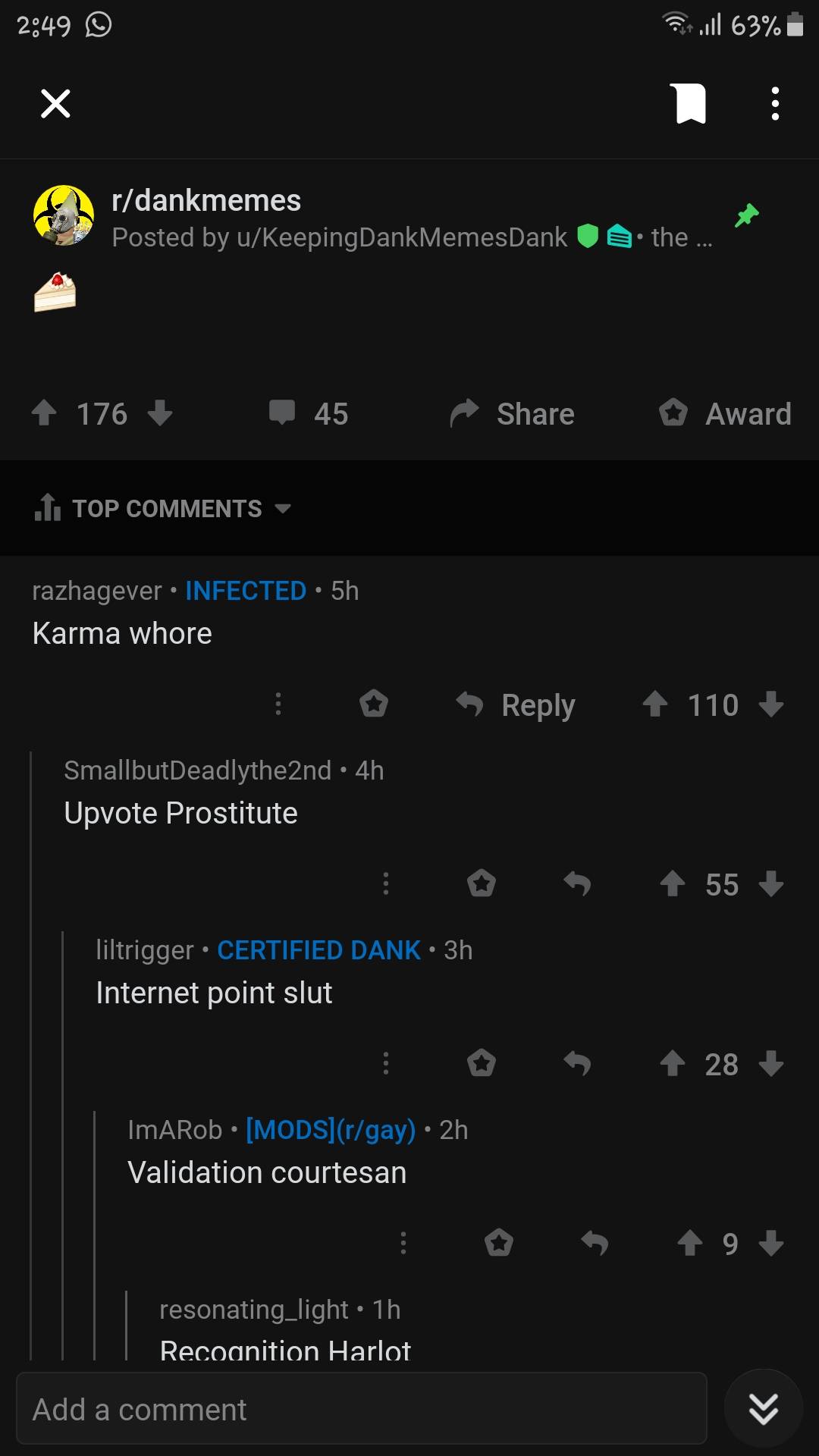 This image can be identified as verbose | Scrolller