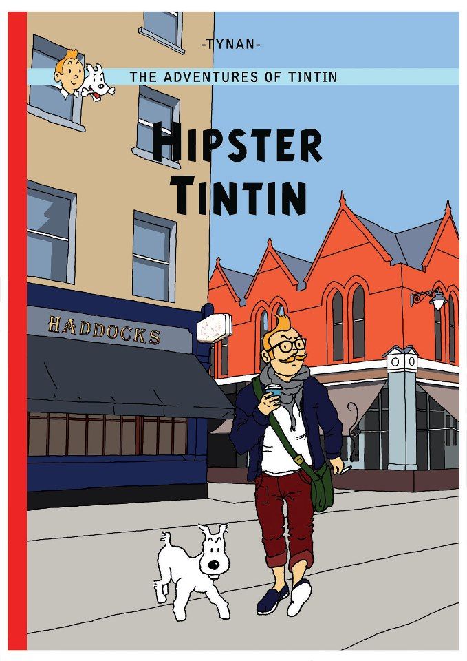 This is Hipster Tintin | Scrolller