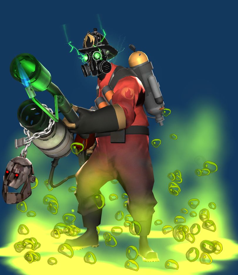 This is my current Pyro loadout, what should i use as the 3rd cosmetic? | Scrolller