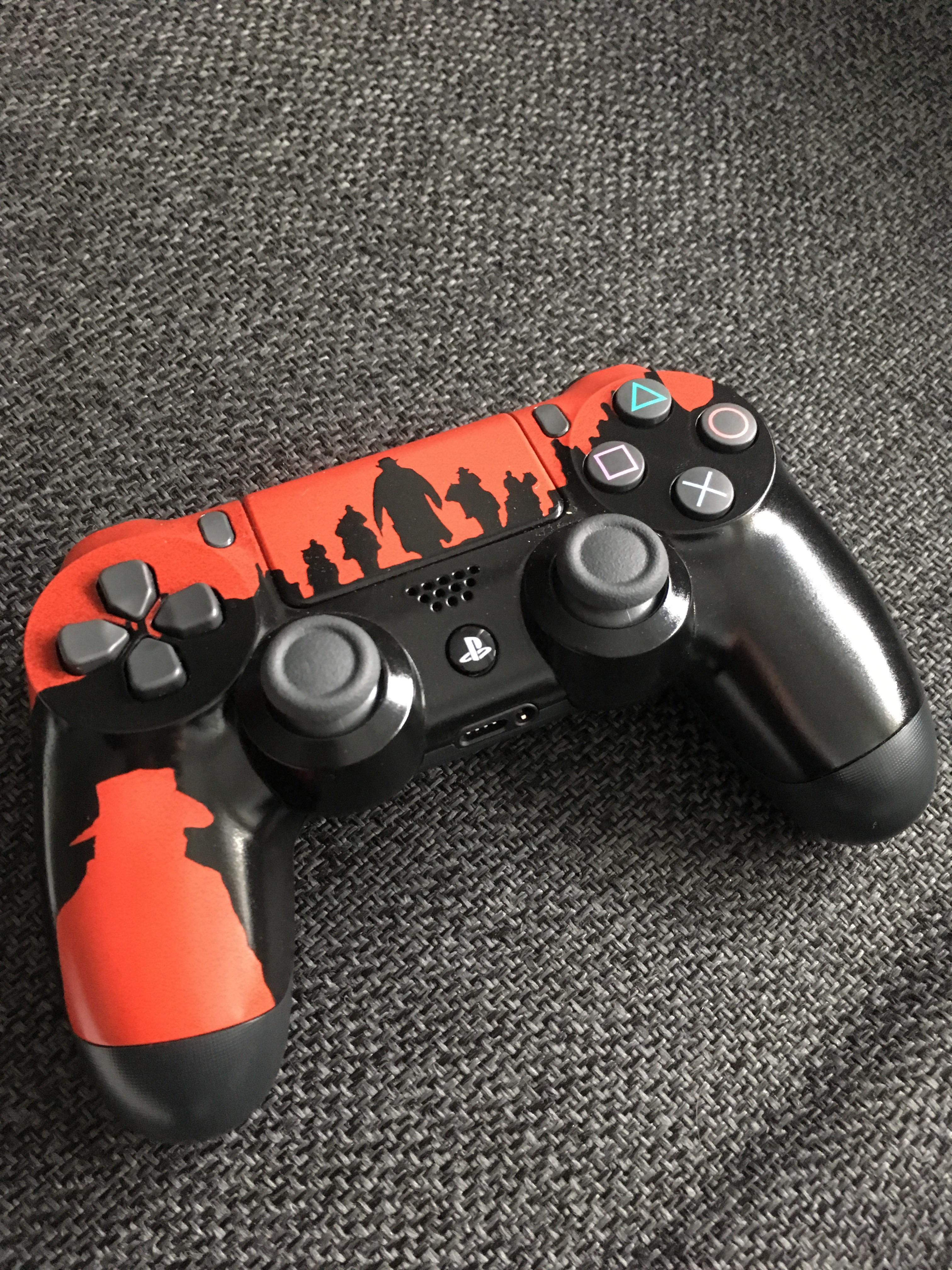 This is my gorgeous RDR2 inspired controller 😍 I’m in love. | Scrolller
