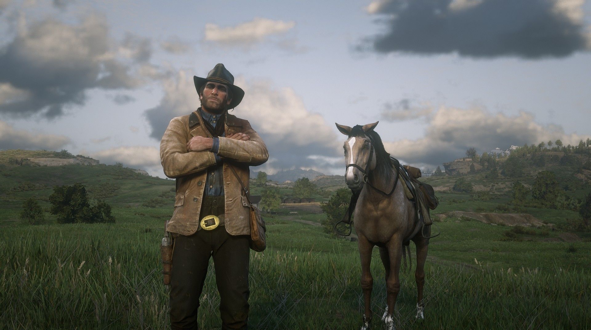 This is the first picture I took in Rdr2. | Scrolller