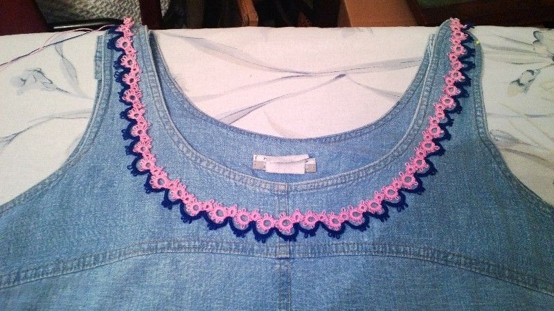 This is the stitch on a finished project . | Scrolller