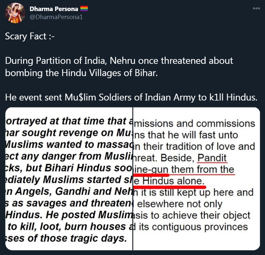 This is what Nehru did to Hindus during Partition of India! | Scrolller