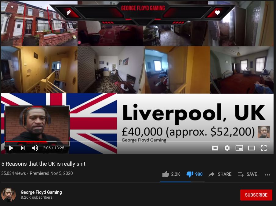 This little shit pretending to be George Floyd | Scrolller