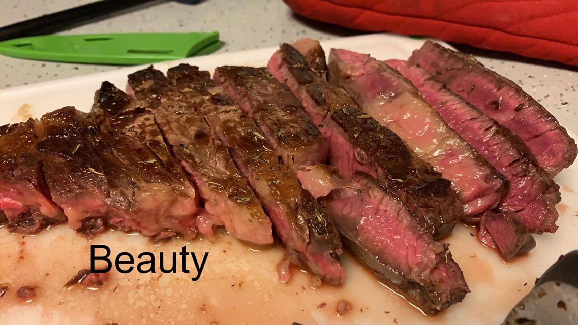 This might be the most beautiful steak I’ve ever cooked. . | Scrolller