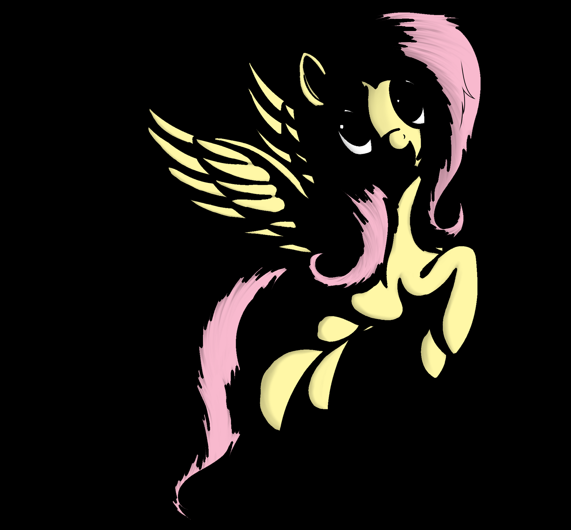 This miss-click quickly became my favorite fluttershy pic to date ...