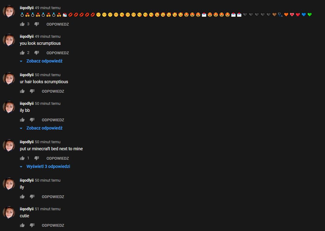 This was on a TommyInnit video | Scrolller