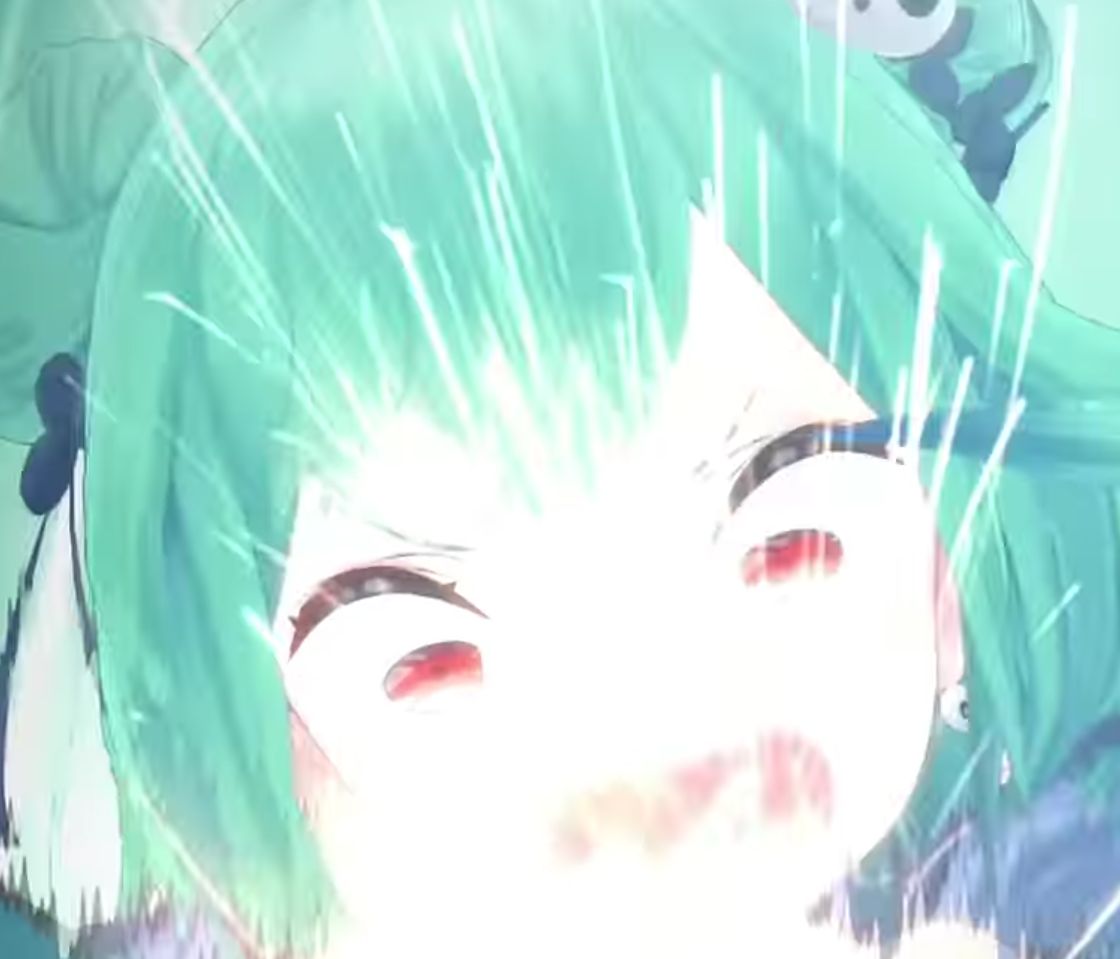 This would have been better if it is actually her real screeching voice that came from an abyss ...